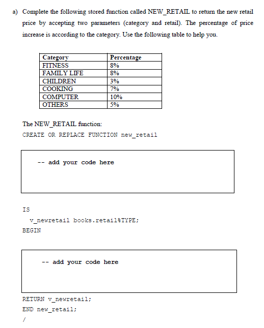 Solved Given the Data Definition Language (DDL) statements | Chegg.com