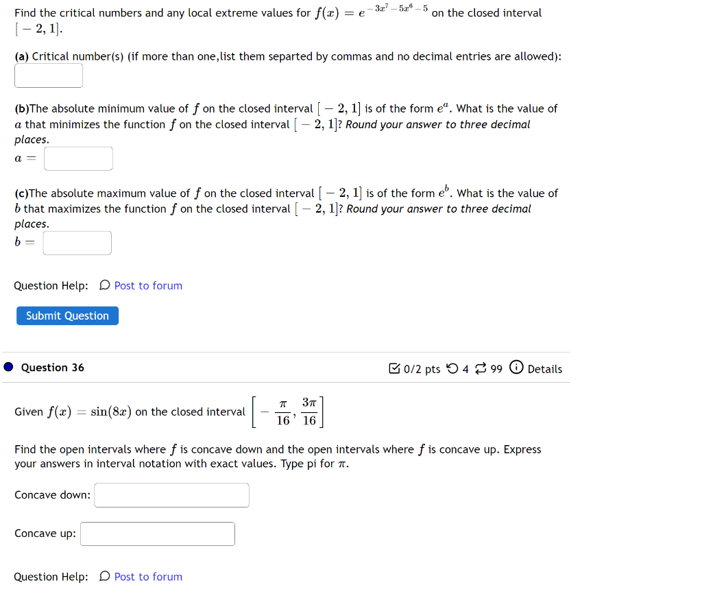 Solved Use the table above to find the following. (a) If | Chegg.com