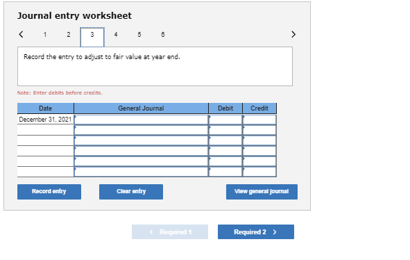 Solved Exercise 12-26 (Algo) Fair value option; | Chegg.com