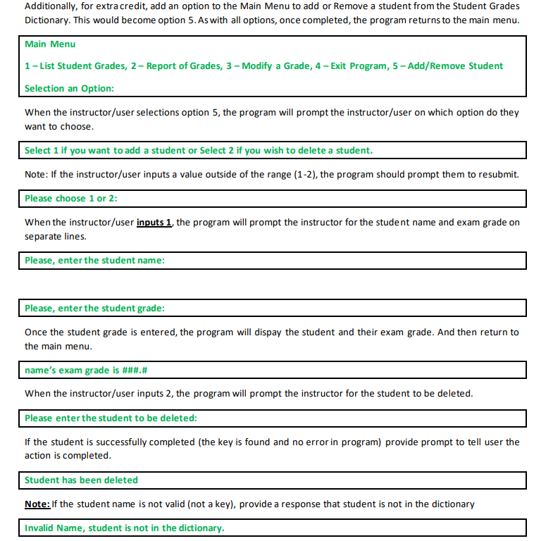 Solved This a code in which I need that follows the steps | Chegg.com