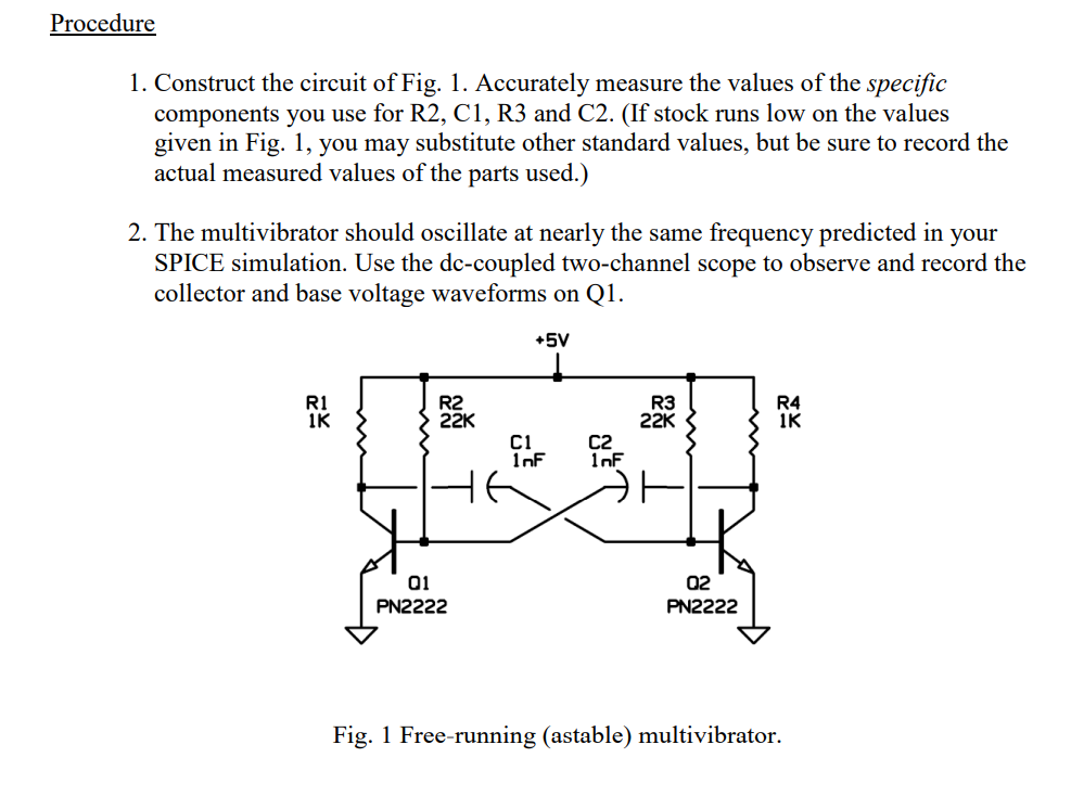 Solved Run a 100−μ s PSPICE transient simulation of Fig. 1 | Chegg.com