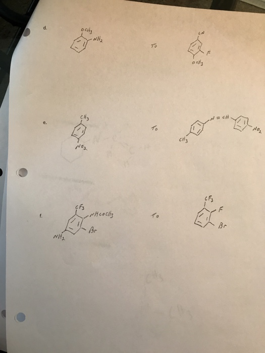 Solved devise a synthesis for each of the following | Chegg.com