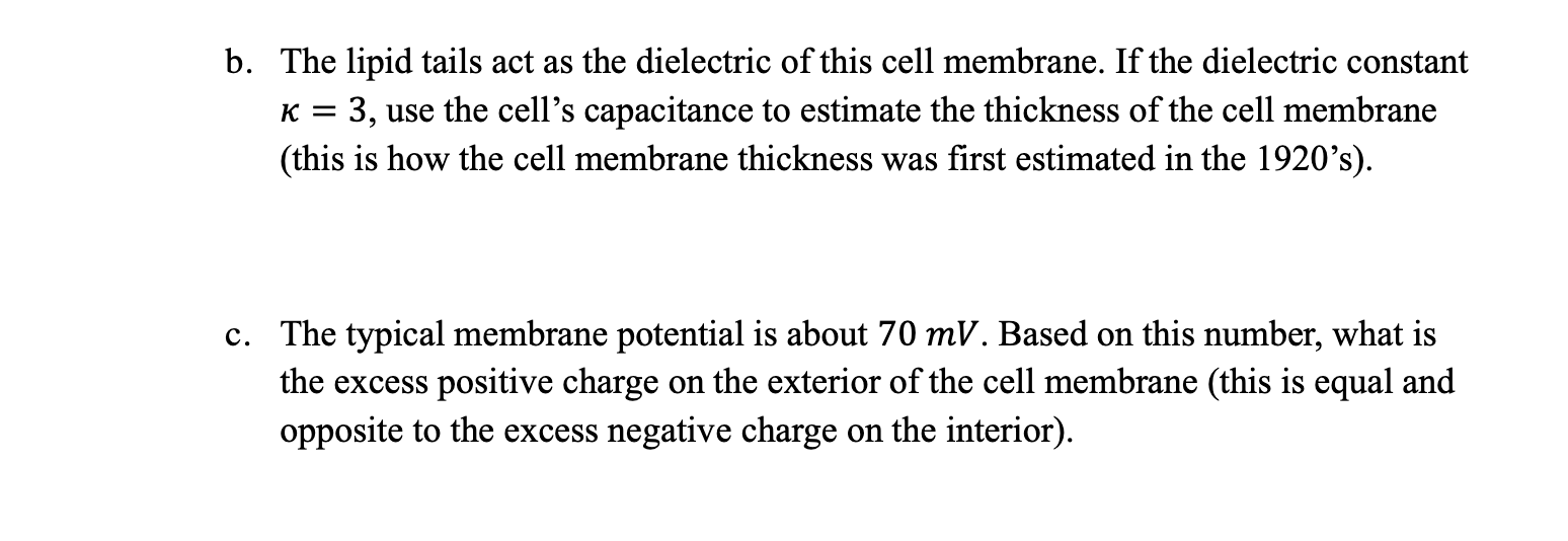 Solved 1. By studying the dynamics of the membrane | Chegg.com