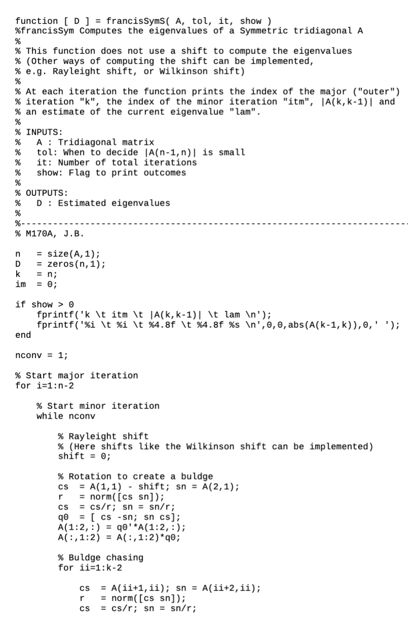 Solved 5. (MATLAB problem 2) More sophisticated than the | Chegg.com