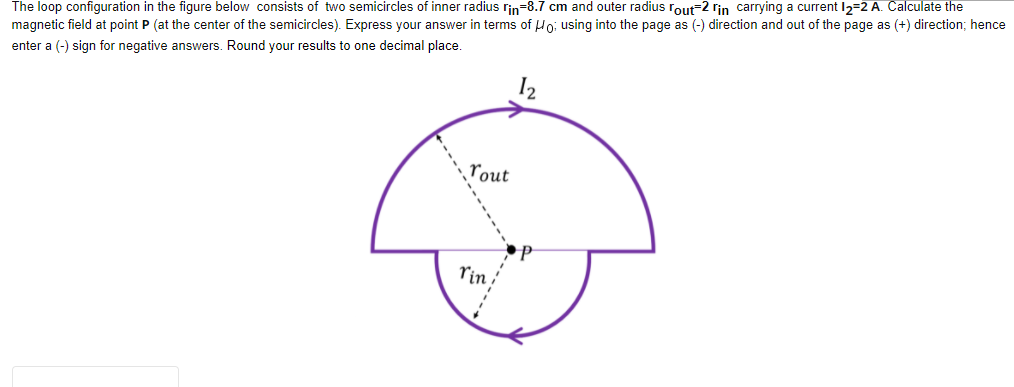 Solved The loop configuration in the figure below consists | Chegg.com