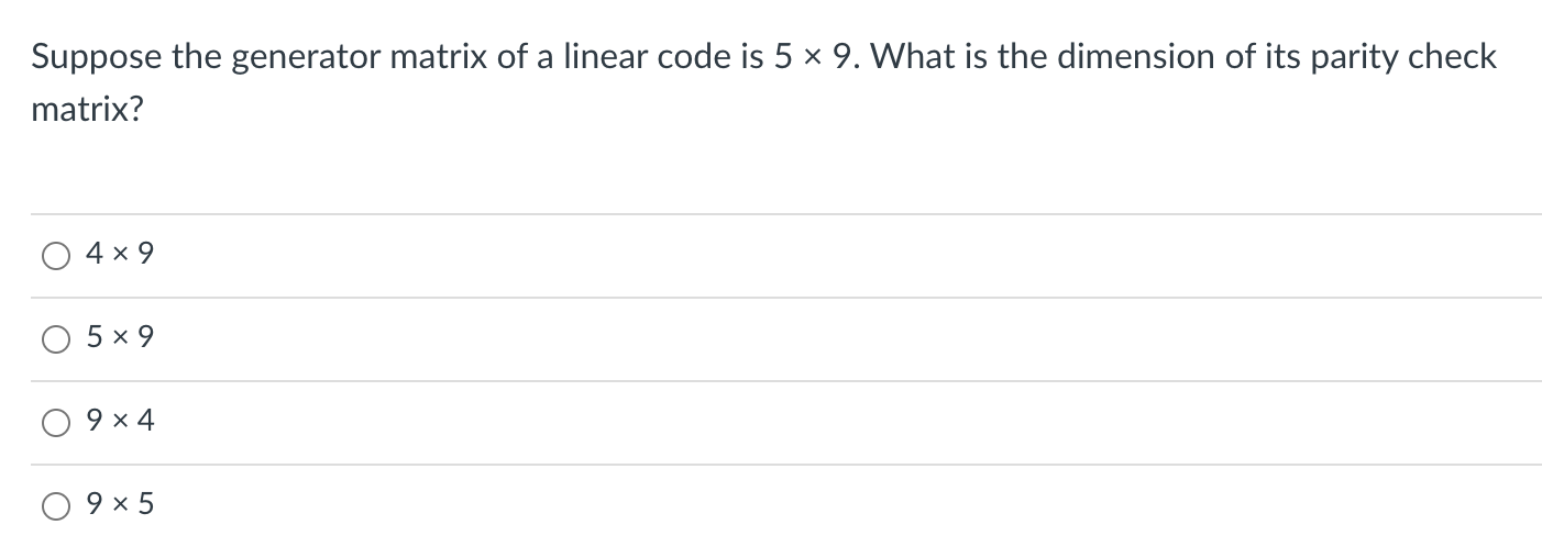 Solved Consider the (10,1) repetition code. The data bits | Chegg.com