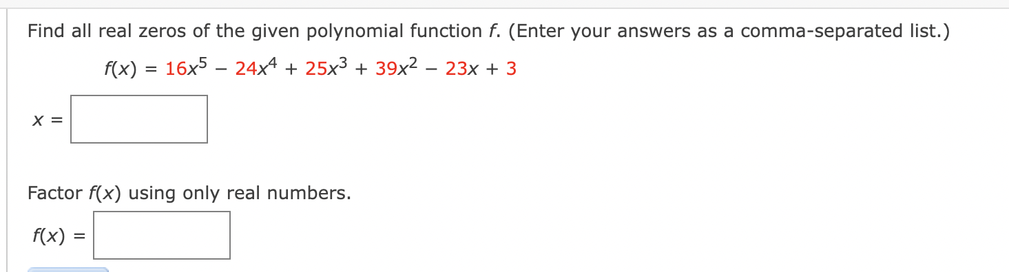 Solved Find the zeros of p(x)=x2−3x−6. (Enter your answers | Chegg.com