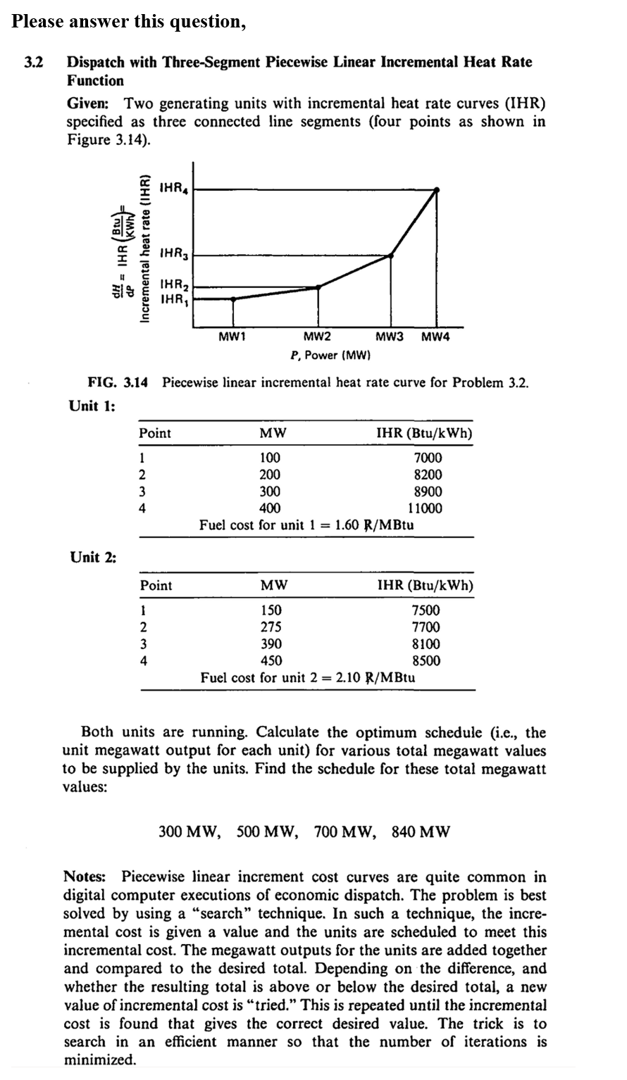 Solved Please answer this question, 3.2 Dispatch with | Chegg.com