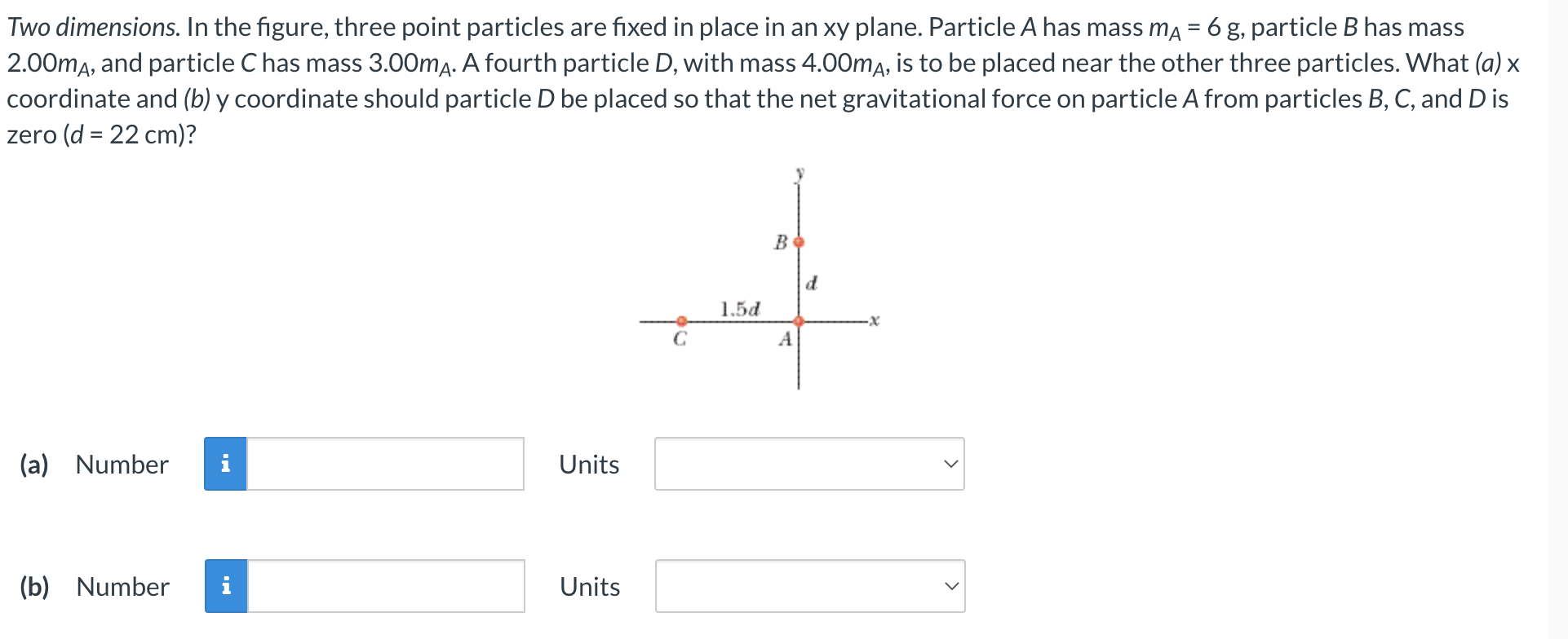 Solved = Two dimensions. In the figure, three point | Chegg.com