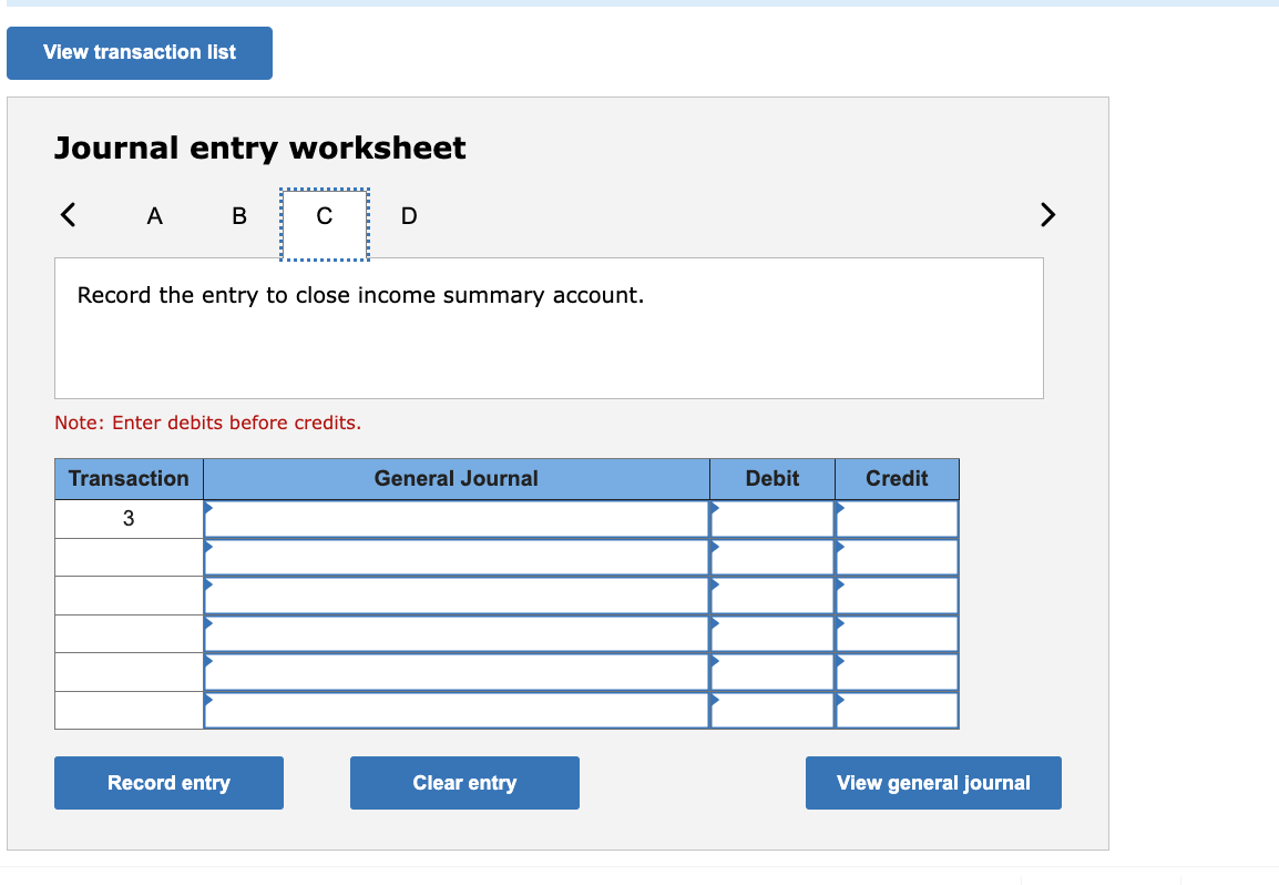 Solved Prepare closing journal entries from the above ledger | Chegg.com