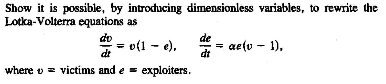 Solved Show it is possible, by introducing dimensionless | Chegg.com