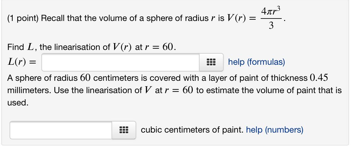 Solved 1 Point Use A Linear Approximation To Estimate