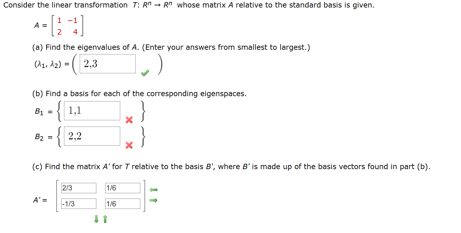 Solved Consider the linear transformation T: Rn → Rn whose | Chegg.com
