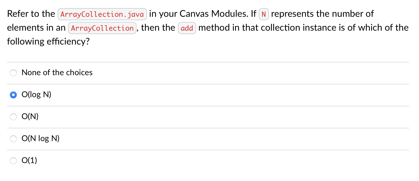 Solved Refer to the in your Canvas Modules. If N represents | Chegg.com