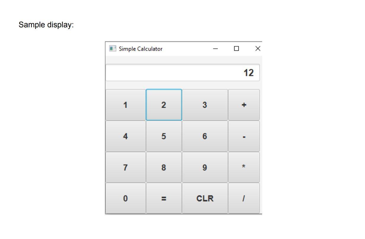 Solved This project is about designing a calculator using | Chegg.com