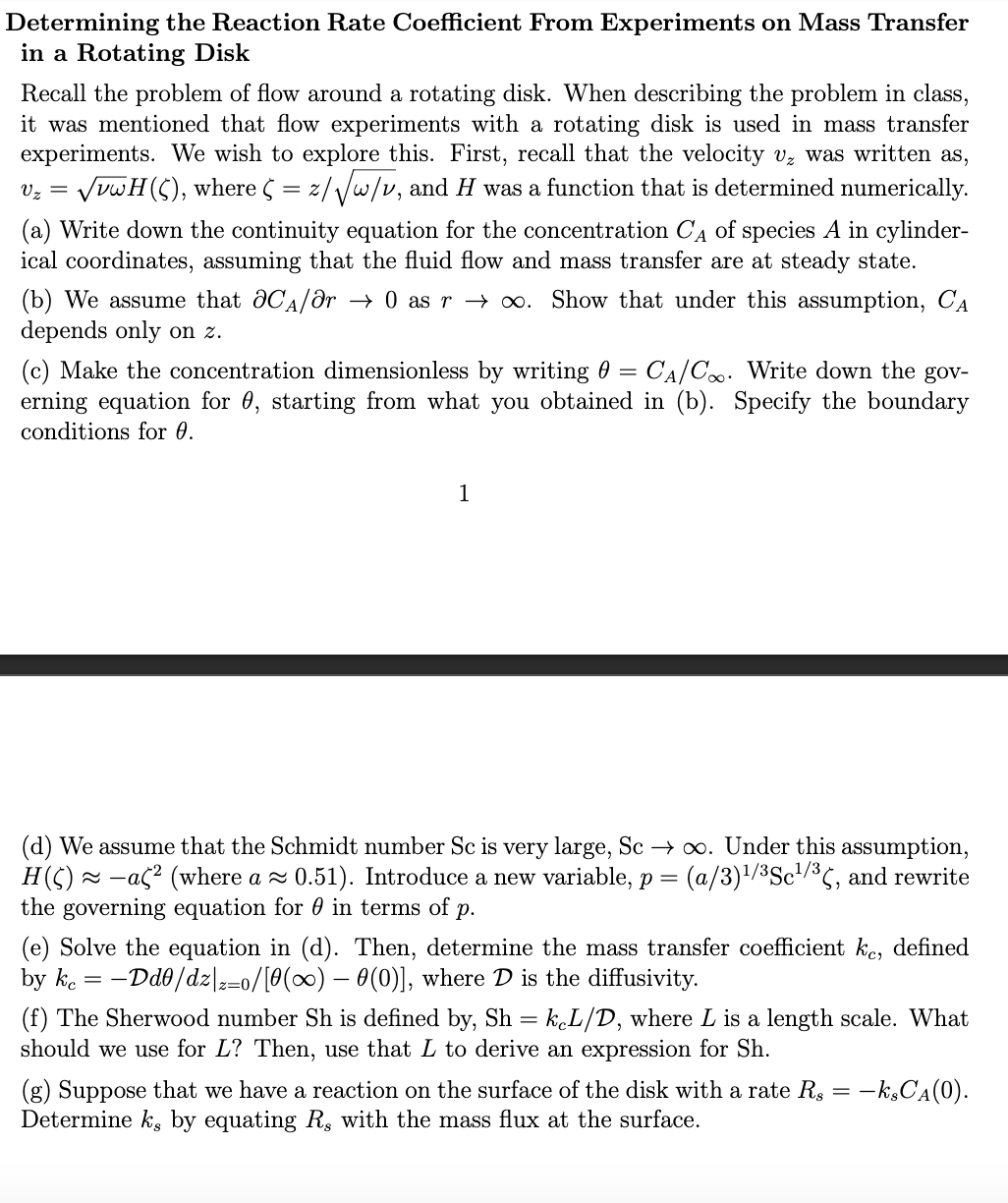 Solved Determining the Reaction Rate Coefficient From | Chegg.com