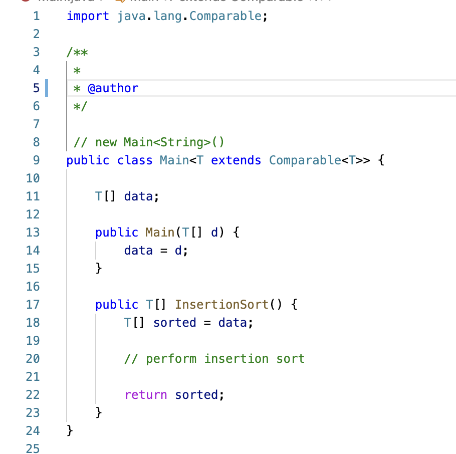 Solved 1. Start by understanding how insertion sort works | Chegg.com