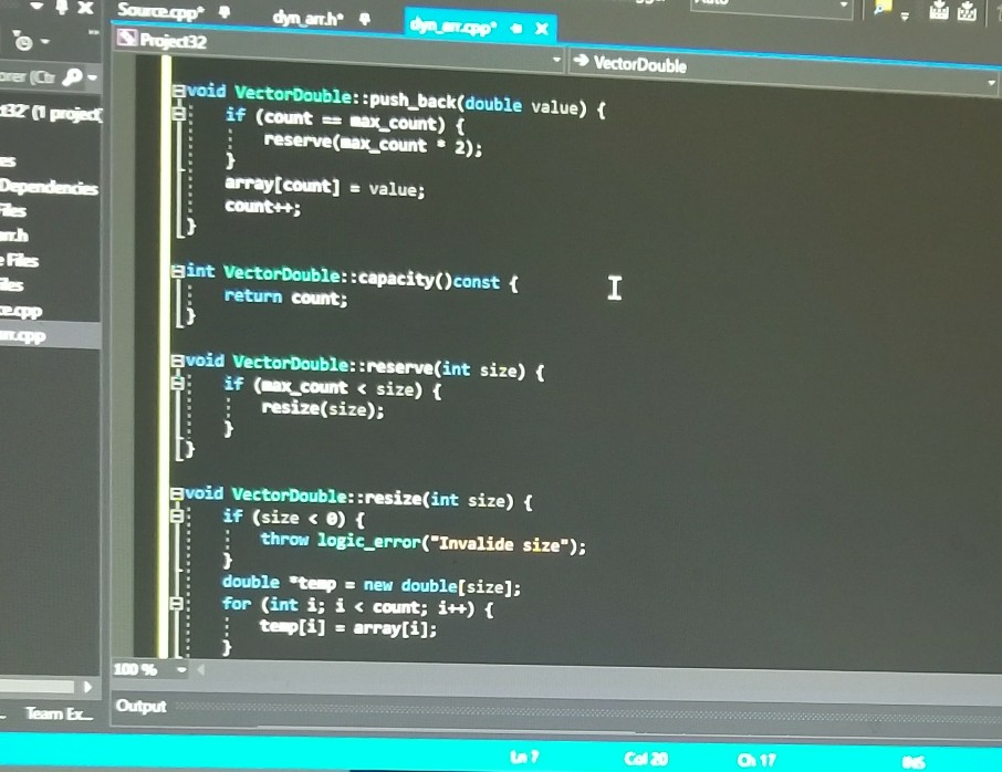 Project32 ф change #ifndef dyn_arr_h #define | Chegg.com