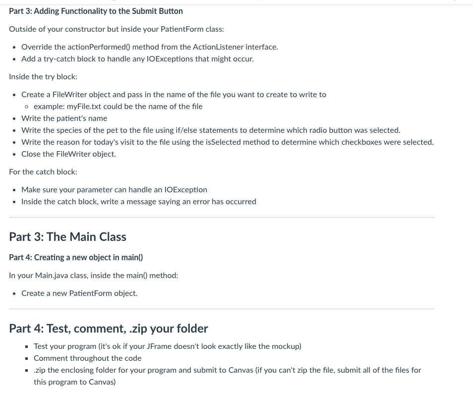 Solved Part 1 Set Up The Program 1 Clear Your Workspace In 6925