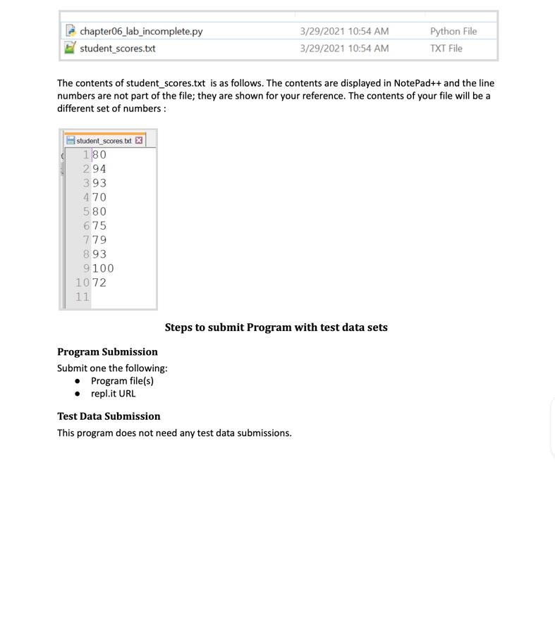 Solved Problem Specifications - Not from book The | Chegg.com