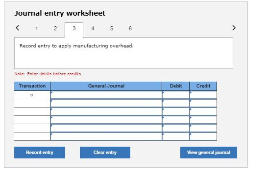 Solved Exercise 5-1 Process Costing Journal Entries [LO5-1] | Chegg.com