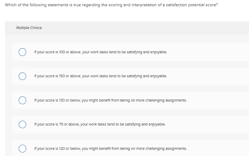Solved Which of the following statements is true regarding | Chegg.com