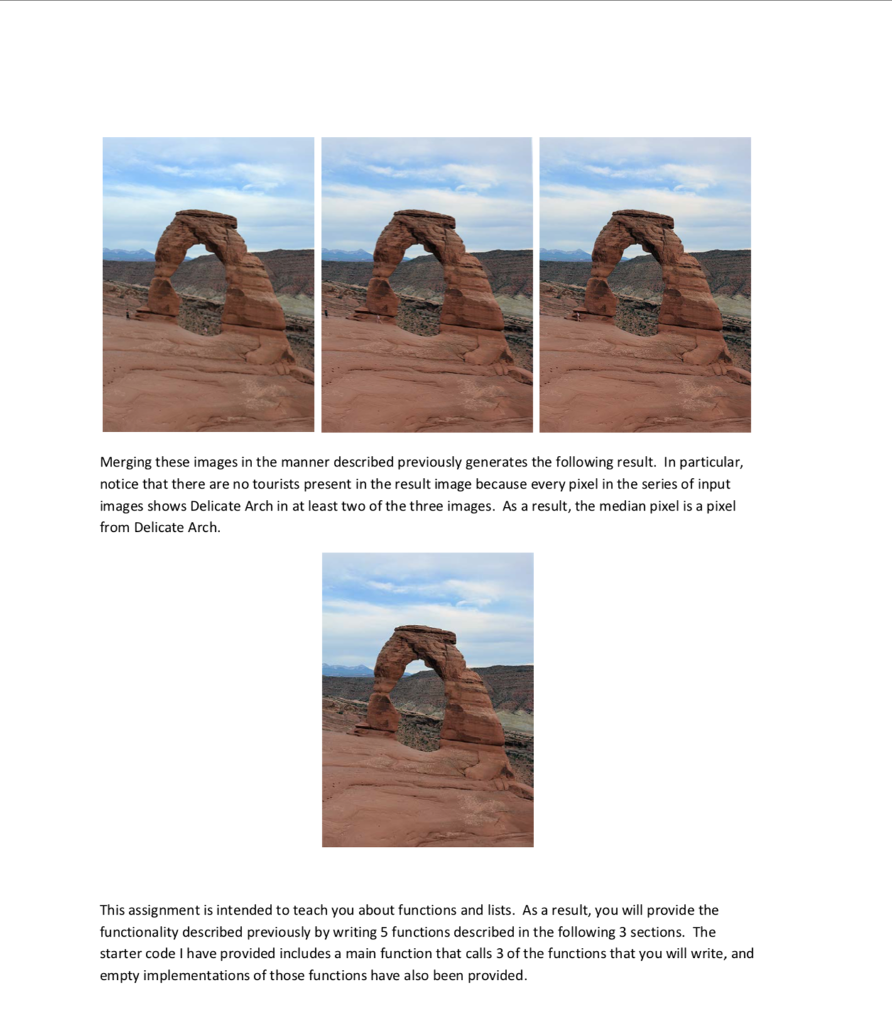 CPSC 217 Assignment 3 Due: Monday November 26, 2018 | Chegg.com