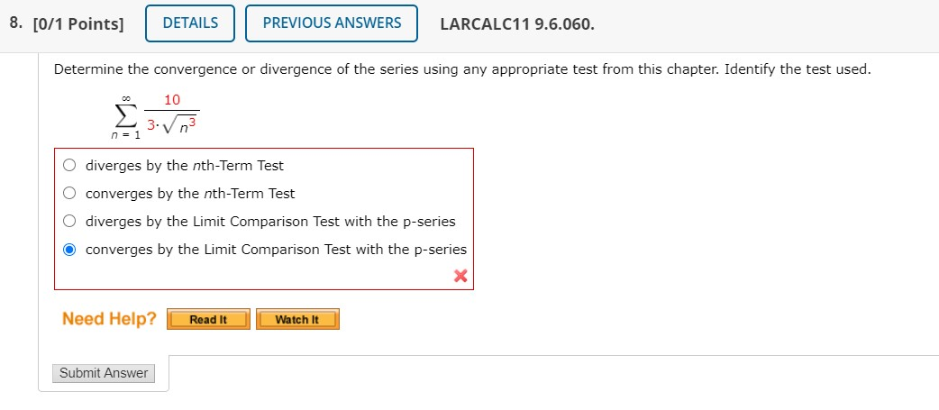 Solved 3. [1/2 Points] DETAILS PREVIOUS ANSWERS LARCALC11 | Chegg.com