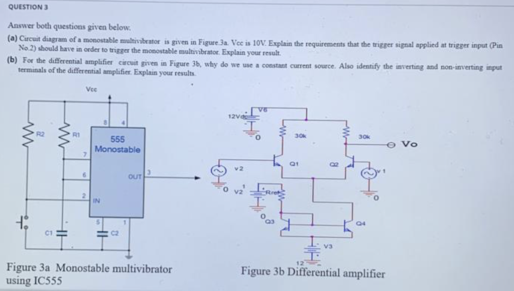 Solved QUESTION 3 Answer both questions given below. (a) | Chegg.com