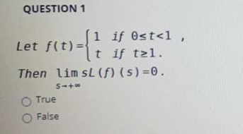 Solved QUESTION 1 1 if Ost | Chegg.com