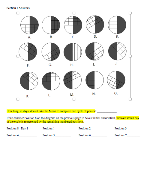 Solved Phases of the Moon Exercise In this exercise, you | Chegg.com