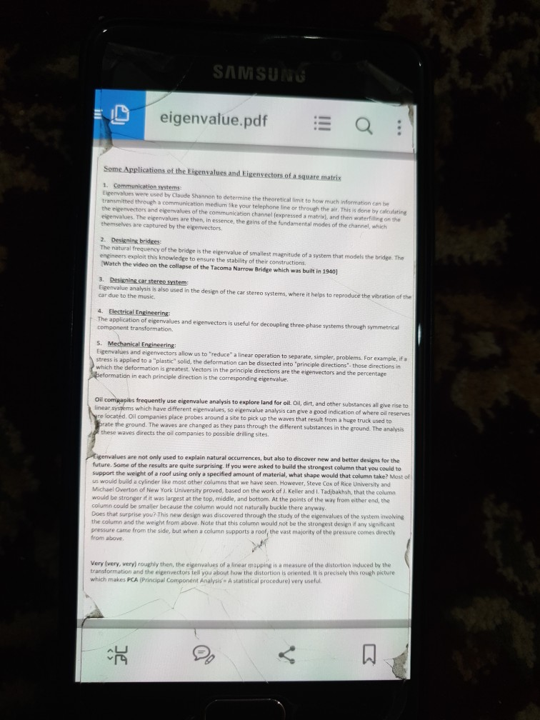Explain and give an example for each application at | Chegg.com