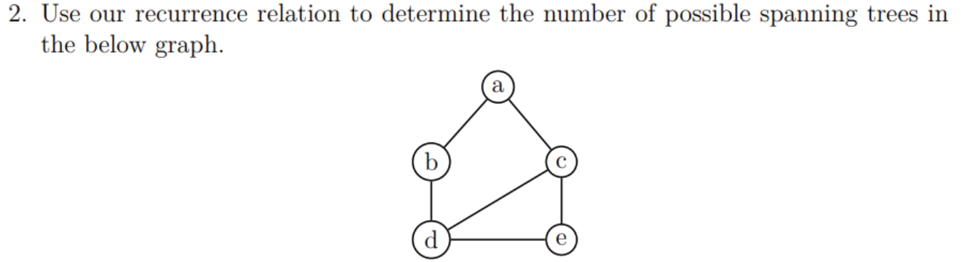 Use our recurrence relation to determine the number | Chegg.com