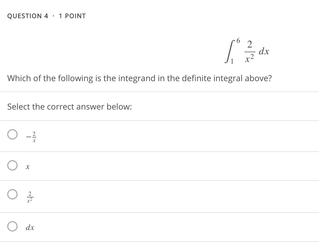 Solved Question 1 · 1 Point Using A Left Endpoint Riemann 