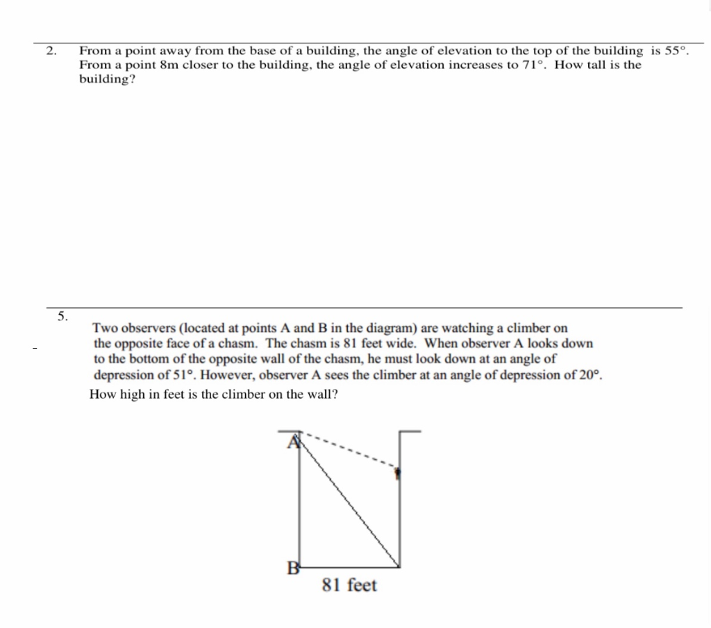 Solved For each problem: 1) Draw a diagram 2) Set up the | Chegg.com