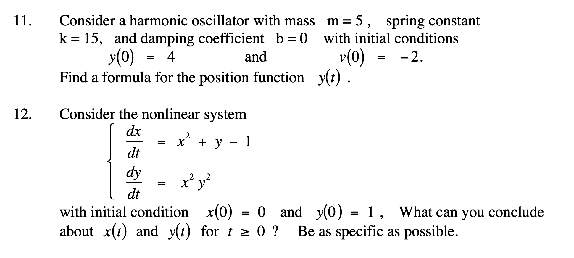 Solved Give complete and thorough answers and I'll give you | Chegg.com