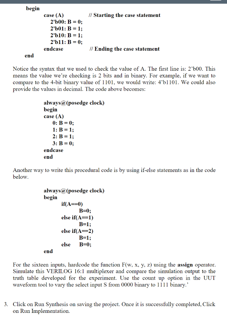 EXPERIMENT #4 Multiplexers in Combinational logic | Chegg.com