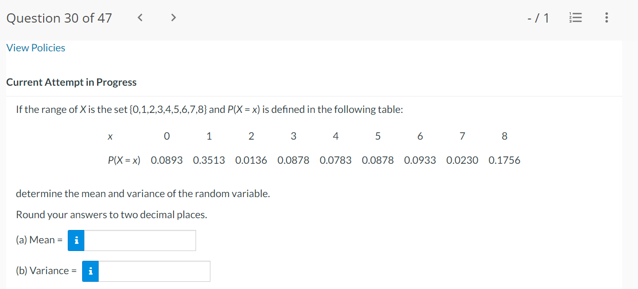 Current Attempt in ProgressIf the range of x ﻿is the | Chegg.com