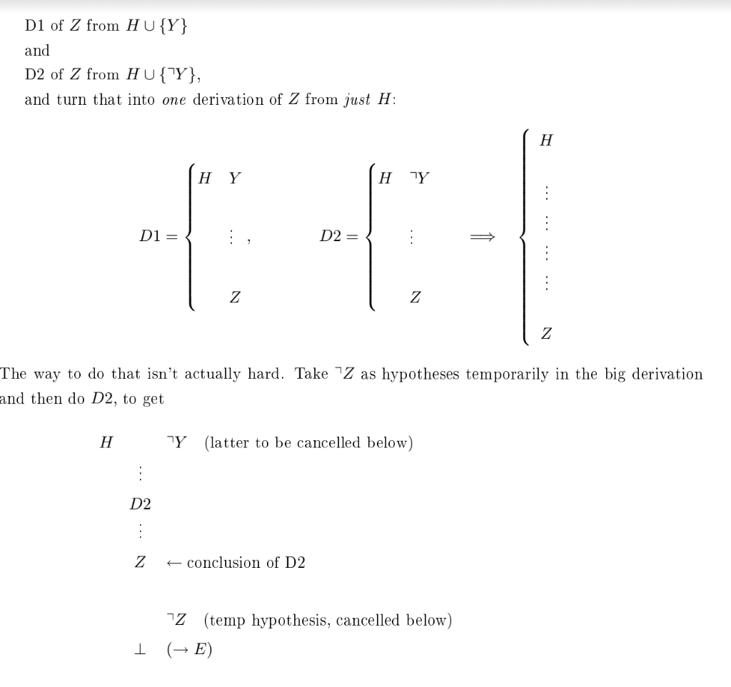 Solved Problem 15. Give derivations for the following | Chegg.com