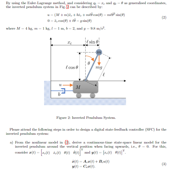 Solved By using the Euler-Lagrange method, and considering | Chegg.com