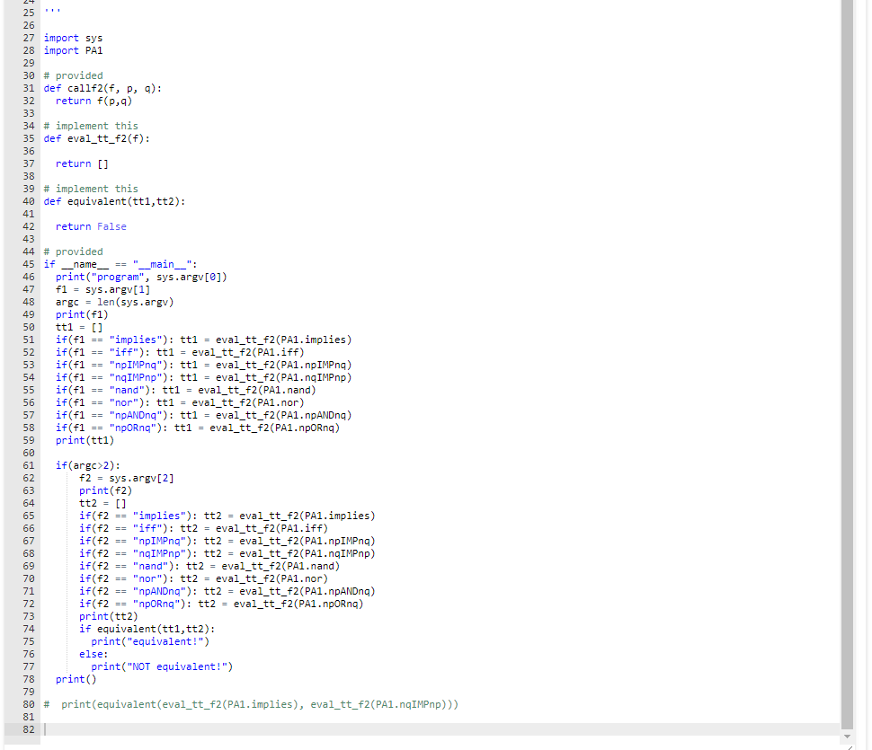 Solved TODO Copy your PA1 code here OU WN PA1: Boolean | Chegg.com