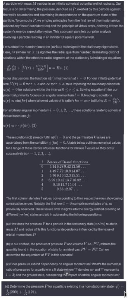 Solved please solve parts a,b,c, ﻿and d thanks! | Chegg.com