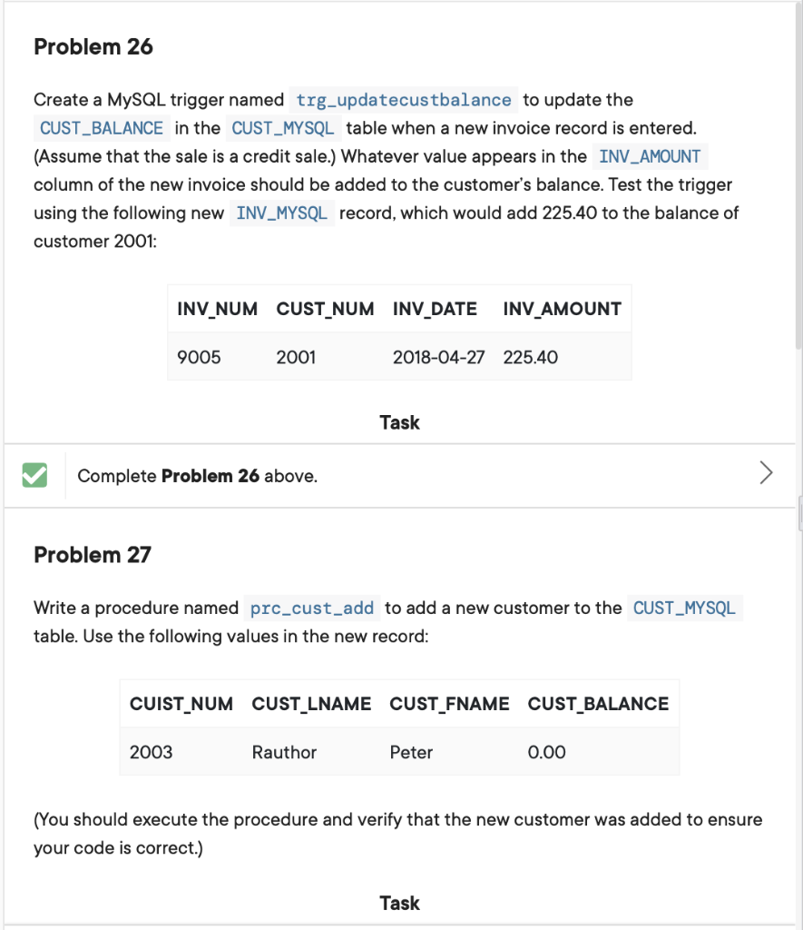 Solved Write a procedure named prc_cust_add to add a | Chegg.com