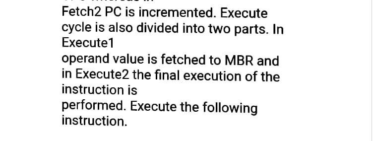 Solved Consider a microprocessor having PC (Program | Chegg.com
