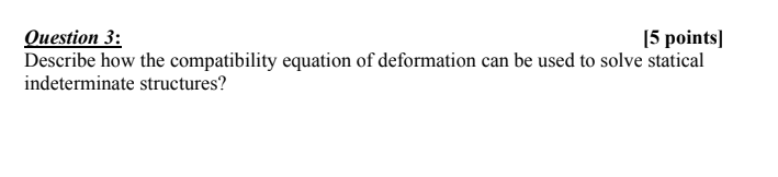 Solved Question 3: [5 points) Describe how the compatibility | Chegg.com