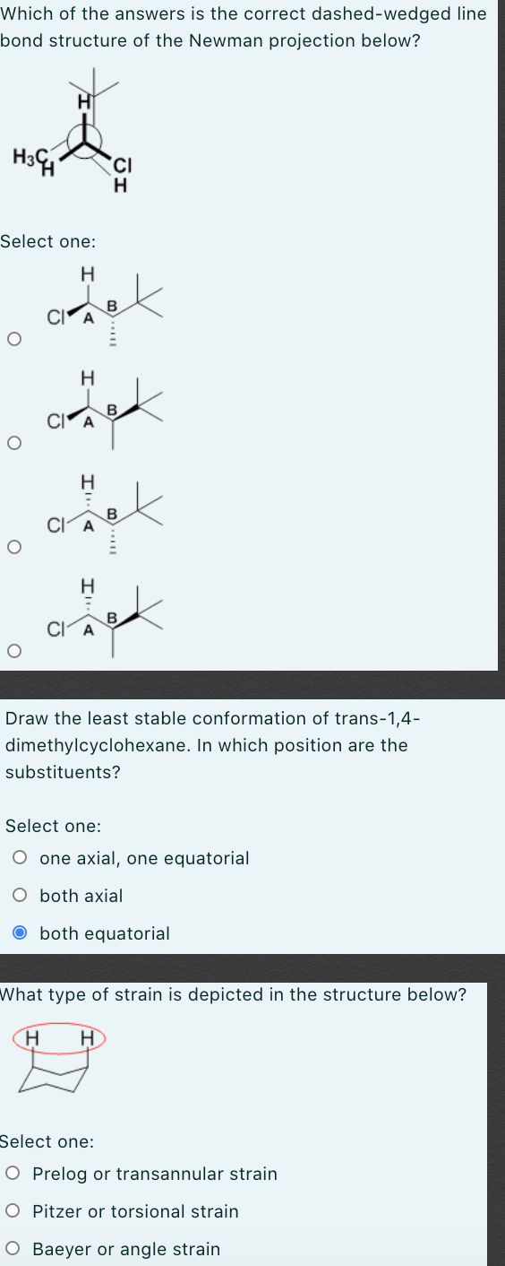 Solved Which of the answers is the correct dashed-wedged | Chegg.com