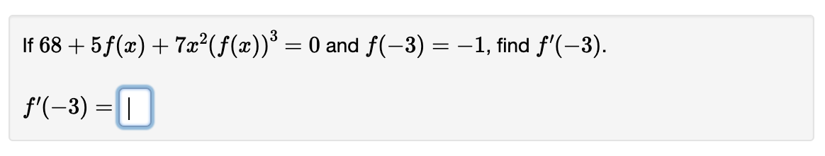 Solved Find dxdy using implicit differentiation. | Chegg.com
