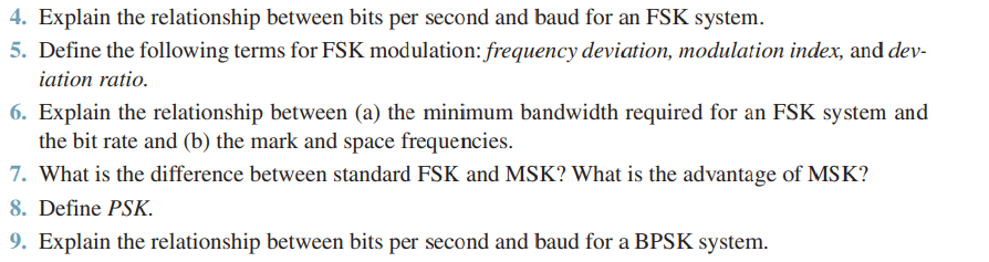 Solved 4. Explain the relationship between bits per second | Chegg.com