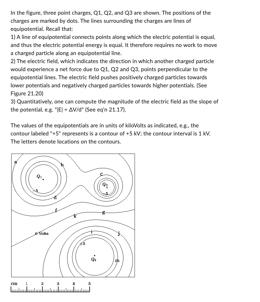 Solved In the figure, three point charges, Q1, ﻿Q2, ﻿and Q3 | Chegg.com