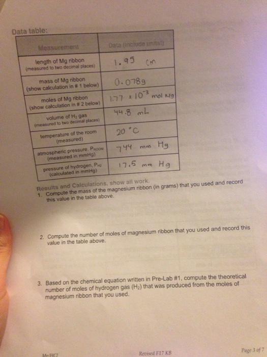 Solved Name: Pavi kaur Partner: Alyssa Instructor initials, | Chegg.com